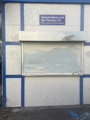 SAN FRANCISCO GENERAL DELIVERY - Updated December 2025 - 391 Ellis St ...