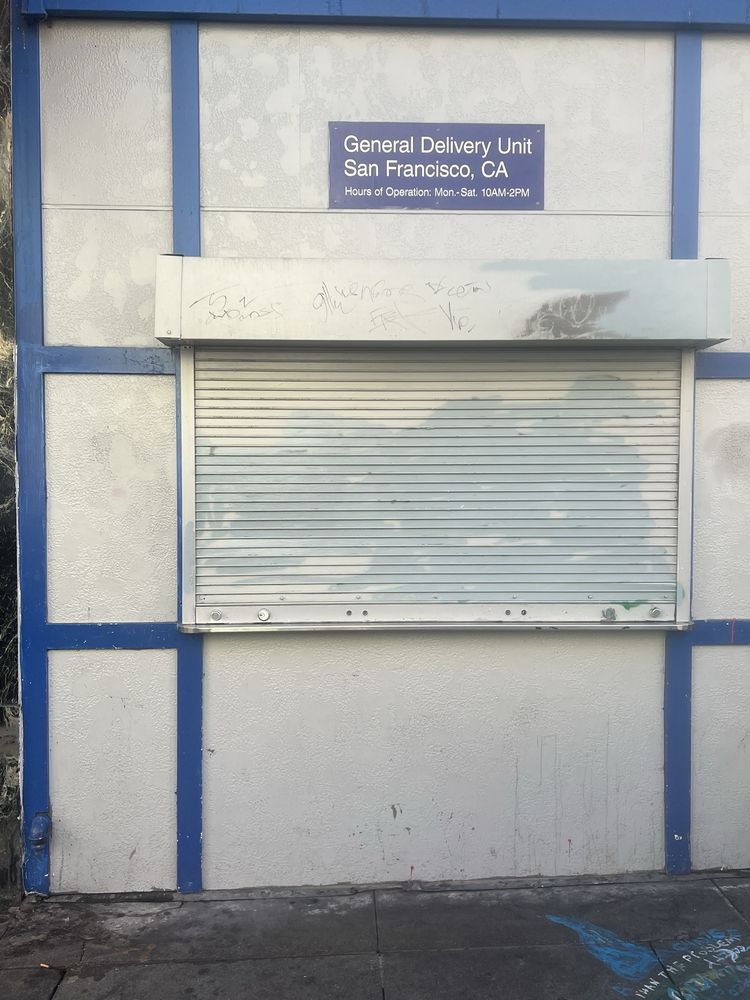 SAN FRANCISCO GENERAL DELIVERY - Updated December 2025 - 391 Ellis St ...