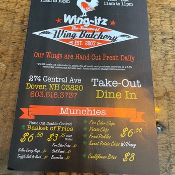 WING ITZ - Updated May 2024 - 79 Photos & 66 Reviews - 274 Central Ave, Dover, New Hampshire ...