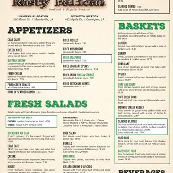 RUSTY PELICAN - Updated July 2024 - 69 Photos & 72 Reviews - 482 Myrtle ...