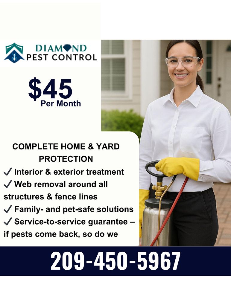 DIAMOND PEST CONTROL - Updated August 2025 - 15 Photos - Modesto ...