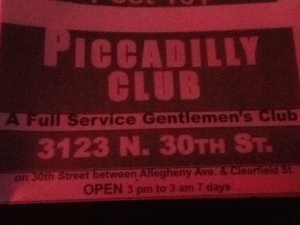 PICCADILLY CLUB - 3123 N 30th St, Philadelphia, PA - Yelp