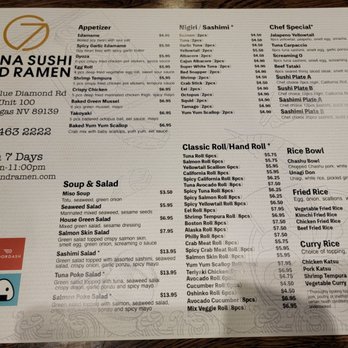 NANA SUSHI AND RAMEN - Updated May 2025 - 96 Photos & 55 Reviews - 4870 ...