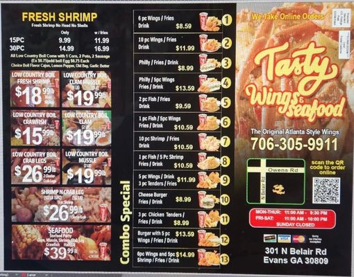 TASTY WINGS & SEAFOOD - Updated September 2025 - 11 Photos - 301 N ...