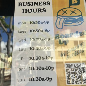 BOARDED UP BY CHUBBIES BURGERS - Updated January 2026 - 296 Photos ...