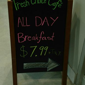 FRESH CHOICE CAFE - Updated December 2025 - 39 Photos - 520 Ellesmere ...