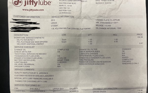JIFFY LUBE - Updated January 2026 - 41 Photos & 122 Reviews - 8295 ...