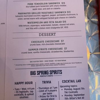 BIG SPRING SPIRITS - Updated December 2024 - 154 Photos & 86 Reviews ...