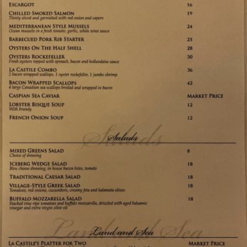 LA CASTILE STEAK HOUSE & SEAFOOD RESTAURANT - Updated December 2025 ...