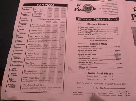 PIZZA VILLA - Updated October 2025 - 71 Photos & 118 Reviews - 824 W ...