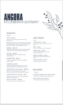 ANGORA MEDITERRANEAN RESTAURANT - Updated September 2025 - 444 Cedar Ln ...