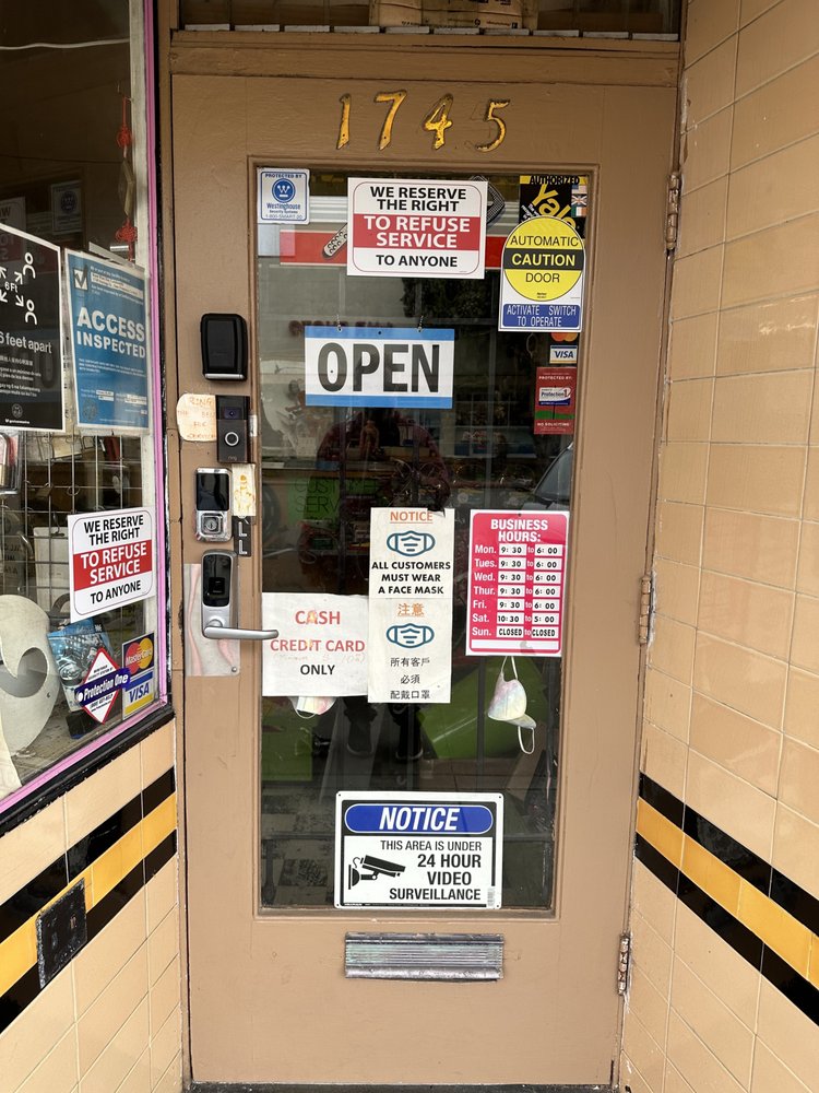 KAM WAN KEY LOCKSMITH’S CENTER - 1745 Noriega St, San Francisco ...