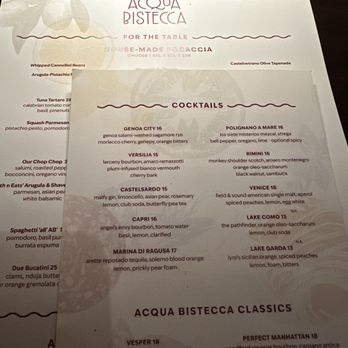 ACQUA BISTECCA - Updated December 2025 - 110 Photos & 42 Reviews - 14 ...