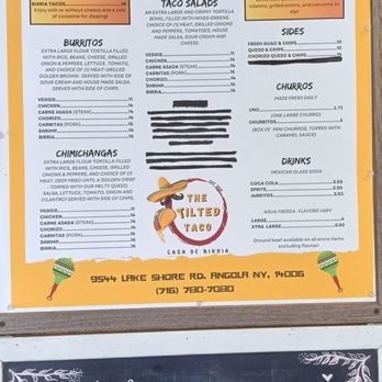 THE TILTED TACO - Updated December 2025 - 16 Photos - 9544 Lake Shore ...