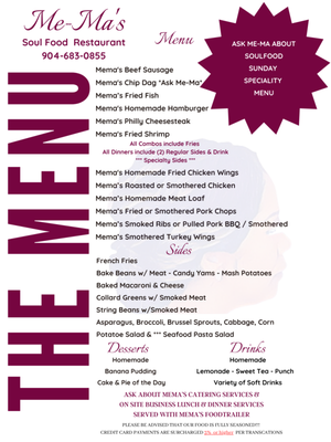 ME-MA’S SOULFOOD RESTAURANT - Updated January 2026 - 1440 Dunn Ave ...
