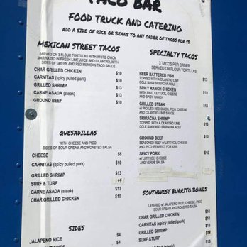 TACO BAR FOOD TRUCK - Updated November 2025 - 39 Photos - 60 Reviews ...