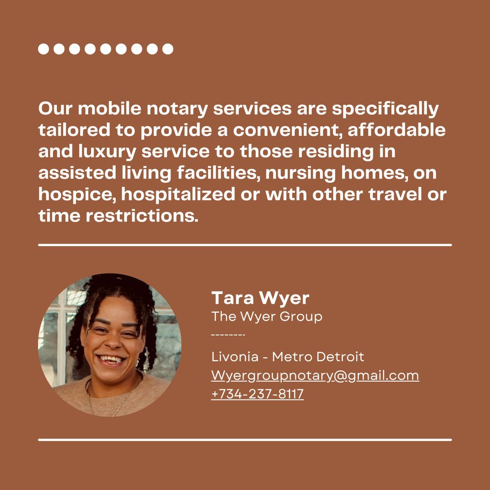 THE WYER GROUP - Updated May 2024 - Livonia, Michigan - Notaries ...