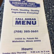 THE SUBMARINE PORT - 32 Photos & 38 Reviews - Sandwiches - 14558 S ...