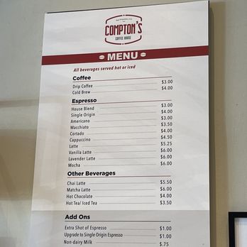 COMPTON’S COFFEE HOUSE - Updated October 2024 - 188 Photos & 158 ...
