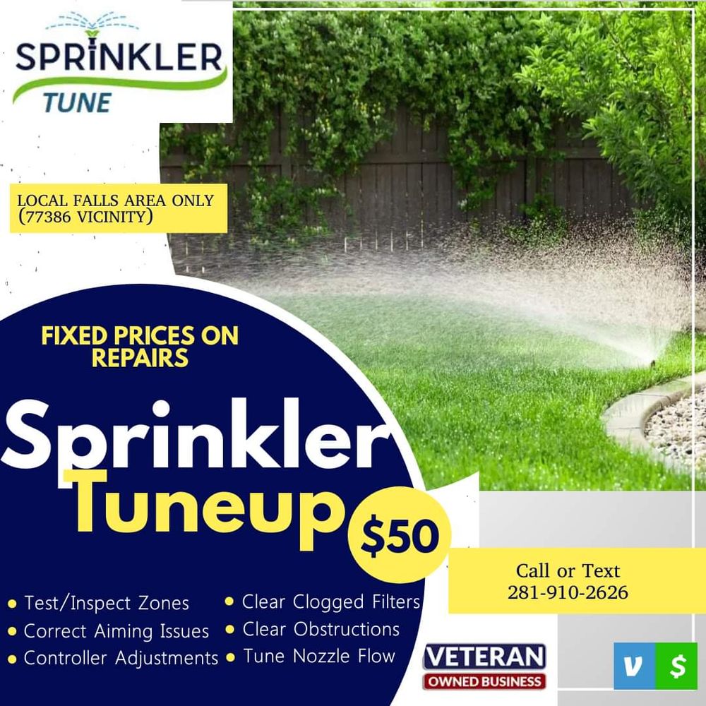 SPRINKLER TUNE - Spring, Texas - Irrigation - Phone Number - Yelp
