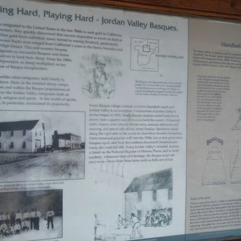 JORDAN VALLEY BASQUE FRONTON - Updated September 2025 - Bassett St ...