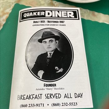 QUAKER DINER - Updated July 2024 - 133 Photos & 151 Reviews - 319 Park ...