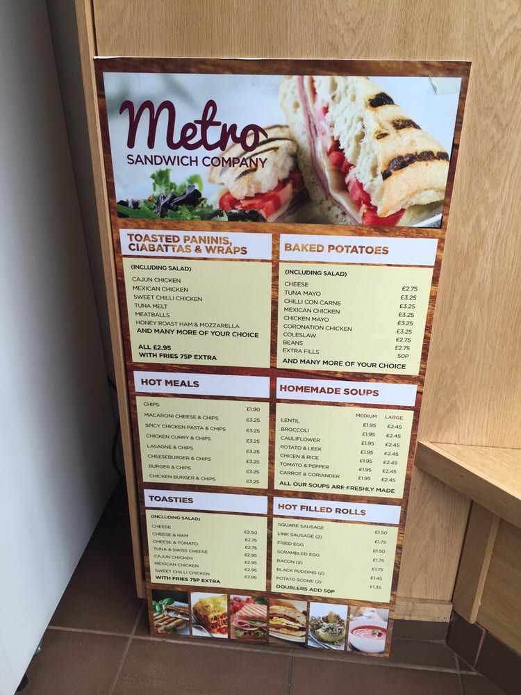 METRO SANDWICH CO - Updated October 2025 - 73 Bothwell Street, Glasgow ...