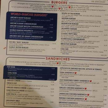 ARCHIE’S GIANT HAMBURGERS & BREAKFAST - Updated March 2025 - 676 Photos ...