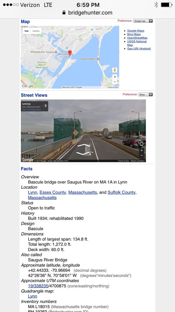 GENERAL EDWARDS BRIDGE - Updated April 2025 - Lynn, Massachusetts ...