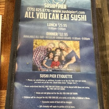 SUSHI PIER - 1508 Photos & 1122 Reviews - 1290 E Plumb Ln, Reno, Nevada ...