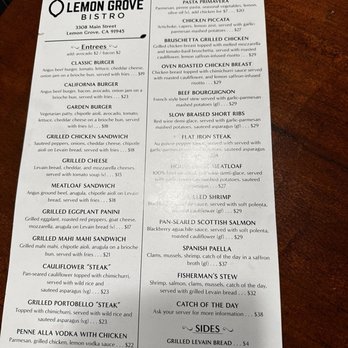 LEMON GROVE BISTRO - Updated September 2024 - 246 Photos & 185 Reviews ...