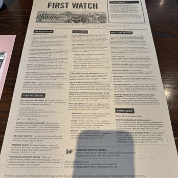 FIRST WATCH - Updated September 2025 - 218 Photos & 208 Reviews - 6411 ...
