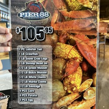 PIER 88 BOILING SEAFOOD &BAR - Updated May 2025 - 156 Photos & 125 ...