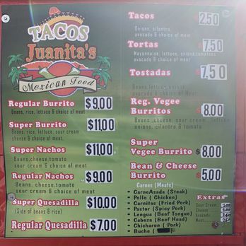 TACOS JUANITA’S - Updated August 2025 - 54 Photos & 58 Reviews - 1667 ...