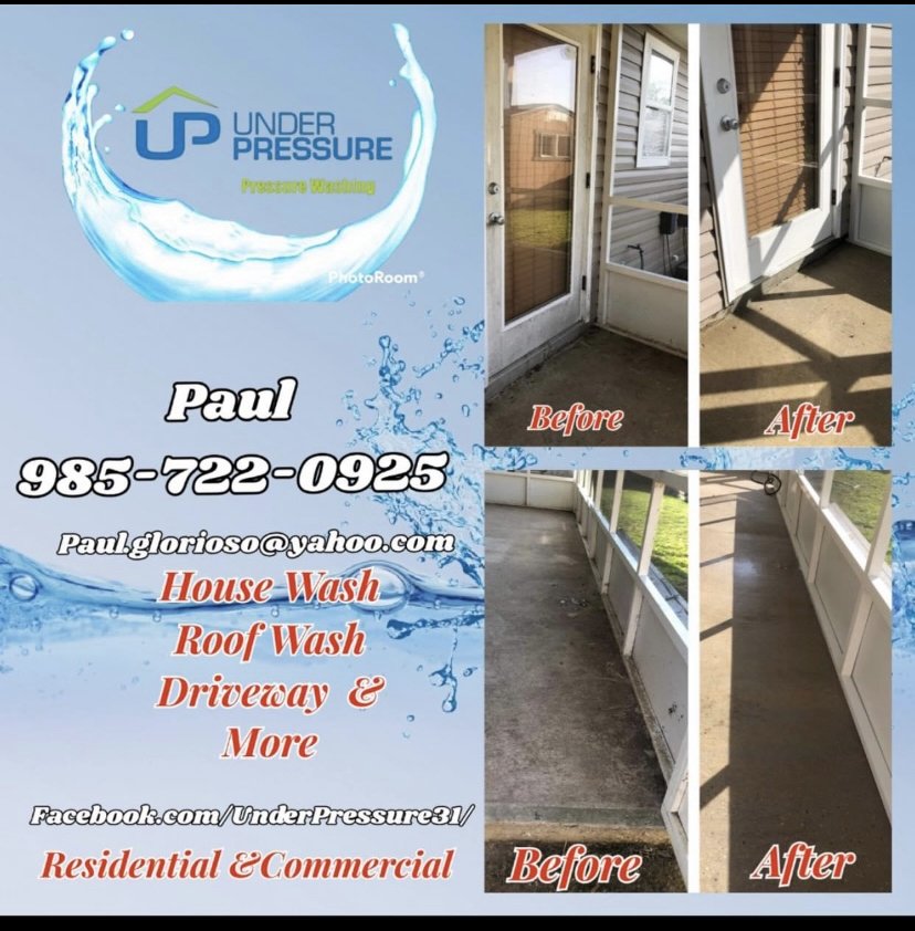 UNDER PRESSURE - Updated November 2024 - Request a Quote - New Orleans ...