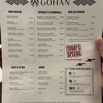GOHAN - Updated January 2025 - 363 Photos & 61 Reviews - 1314 S King St ...