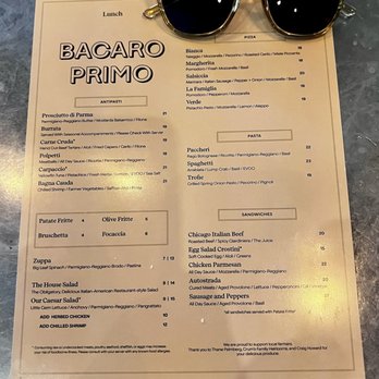 BACARO PRIMO - Updated April 2025 - 134 Photos & 79 Reviews - 323 E ...