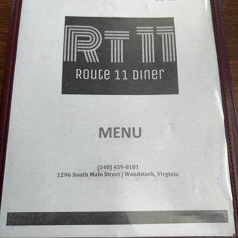ROUTE 11 DINER - Updated November 2025 - 25 Photos & 70 Reviews - 1296 ...
