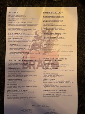 Photo of Toro Bravo - Reno, NV, US. Menu