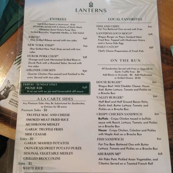 LANTERNS RESTAURANT AND TAVERN - Updated September 2024 - 450 Photos ...
