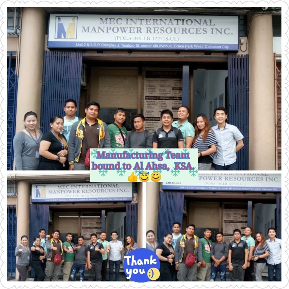 MEC INTERNATIONAL MANPOWER RESOURCES - Updated April 2025 - G.P ...