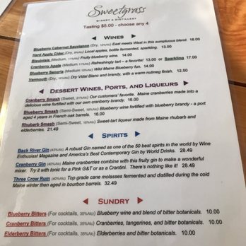 SWEETGRASS WINERY & DISTILLERY OLD PORT TASTING ROOM AND SHOP - Updated ...