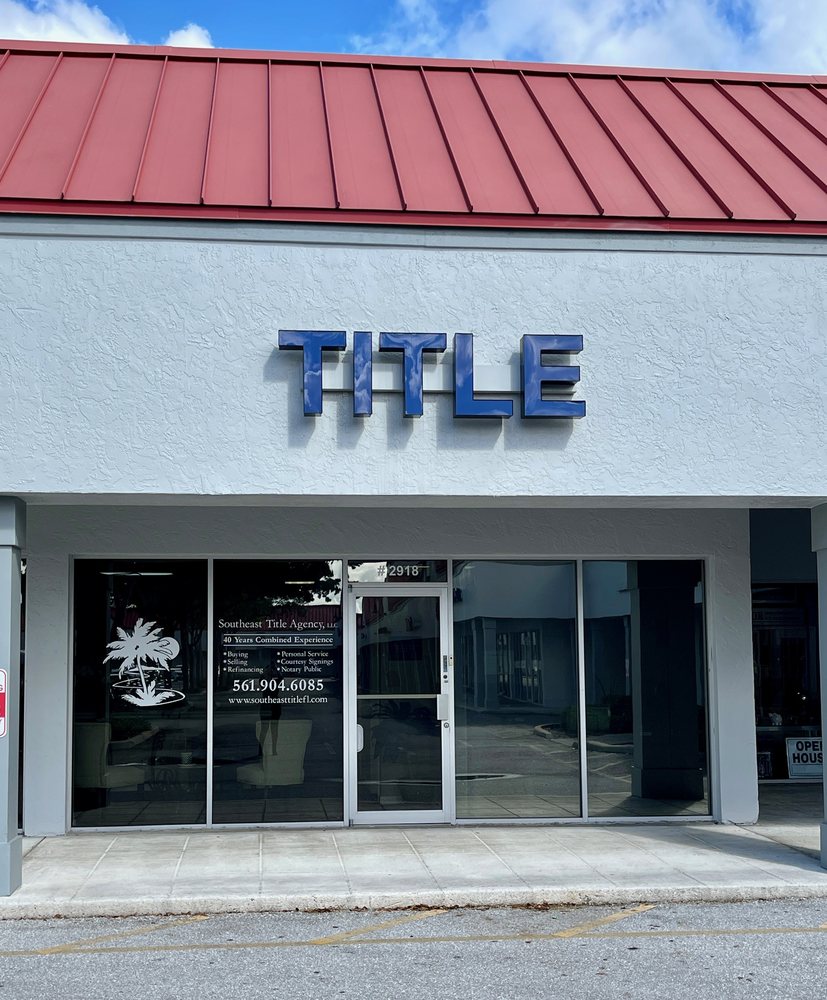 SOUTHEAST TITLE AGENCY - Updated May 2025 - Request Information - 2918 ...