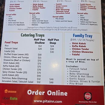 PITA INN - Updated January 2026 - 286 Photos & 264 Reviews - 1835 ...