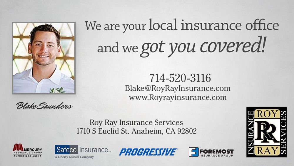 ROY RAY INSURANCE SERVICE - Updated November 2025 - 1710 S Euclid St ...