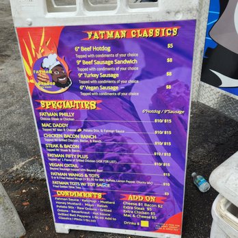 FATMAN HOTDOGS & MORE - Updated January 2026 - 56 Photos & 15 Verified ...