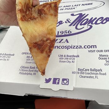 MANCO & MANCO PIZZA - 12TH ST - TEMP. CLOSED - Updated January 2026 ...