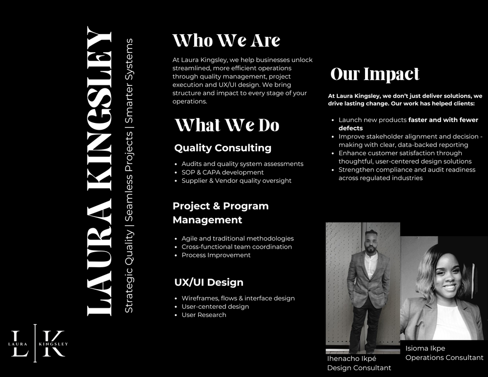 LAURA KINGSLEY CONSULTING - Updated October 2025 - Request Consultation ...