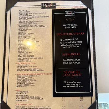 THE SIGNATURE PRIME STEAK & SEAFOOD - Updated December 2024 - 6581 ...