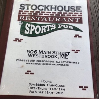 STOCKHOUSE RESTAURANT & SPORTS PUB - Updated June 2024 - 78 Photos & 78 ...